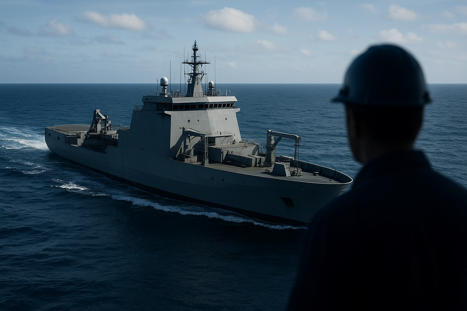 Hensoldt UK Equipa FSS da RFA com Radar Quadome 3D - Naval Porto Estaleiro
